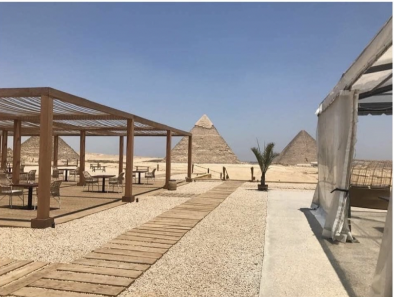 Pyramids of Giza Visitors Complex New And Improved - Egyptian Tourist ...