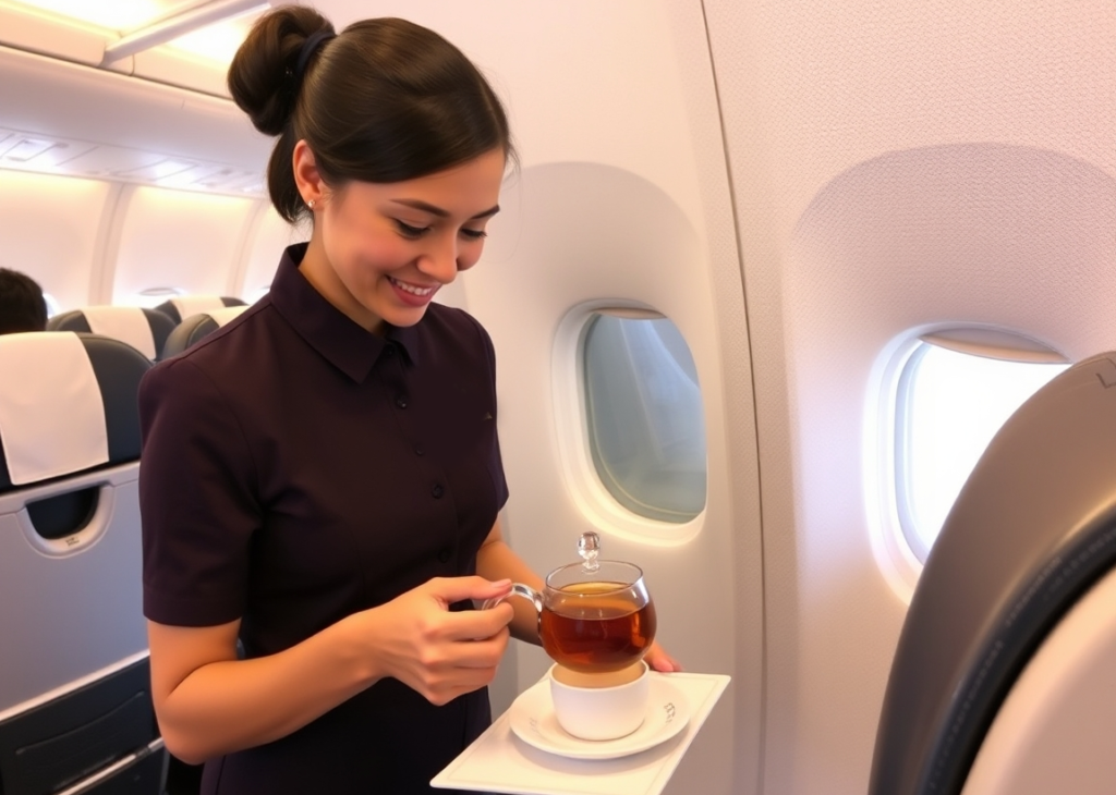 How Safe Is In-Flight Tea Or Coffee Served On A Plane?