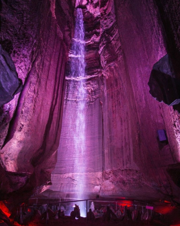 Visit The Tallest Underground Waterfall In A Cave In A Tennessee Mountain