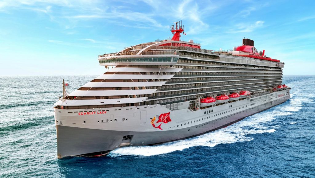 Virgin Voyages Cruise Ship Brilliant Lady Floats Out At Shipyard