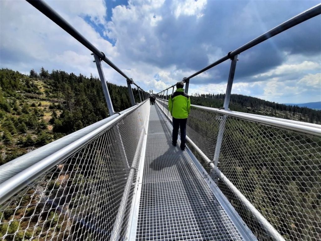 Cross Sky Bridge 721: The World’s Longest Pedestrian Suspension Bridge