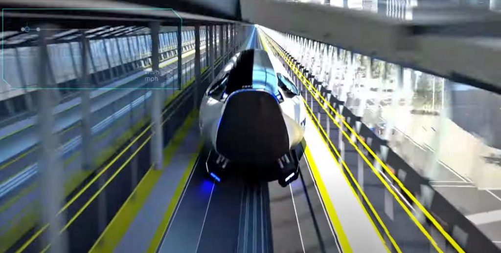 Canada: Imagine Traveling In A 1,000 Kph FluxJet Vacuum-Tube Train