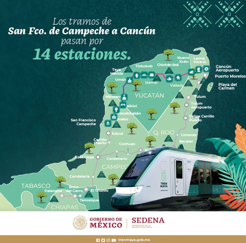 First Part Of Maya Train Has Been Inaugurated In Mexico